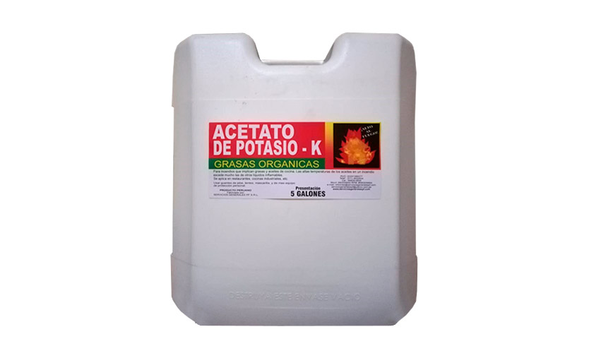 Líquido Acetato de Potasio - Servicios Generales PF